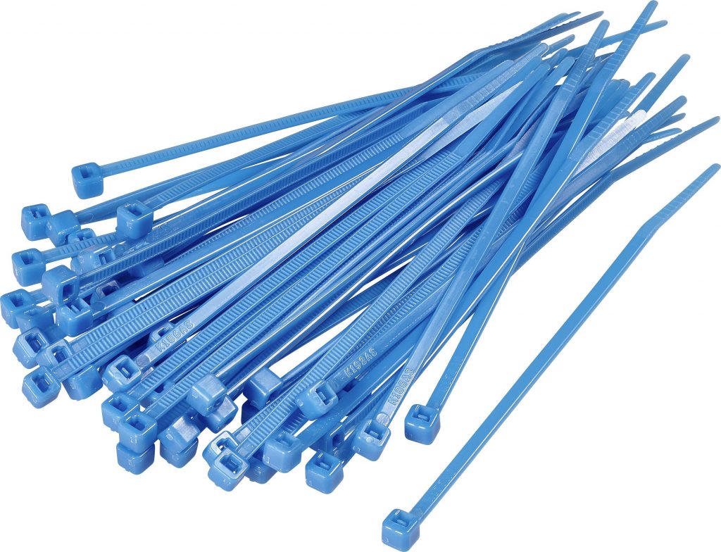 Coloured Cable Ties BLUE : Cable Termination Components
